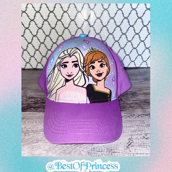 Disney | Accessories | Disney Princess Frozen 2 Hat With Elsa And Anna ...